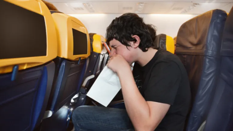 Here's How to Beat Motion Sickness While You’re Flying