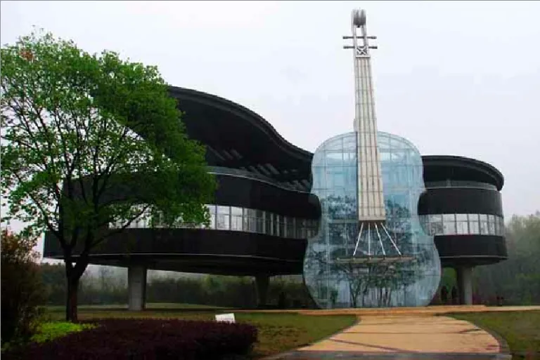 Piano House That is Literally Shaped as a Piano